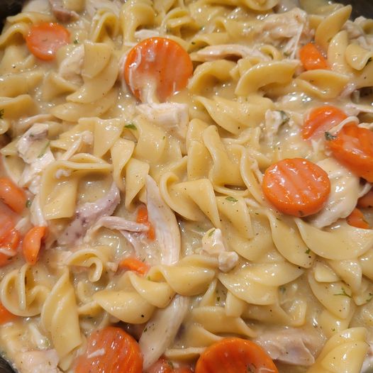 Quick one pot Chicken and Noodles – Cheap Simple Recipes