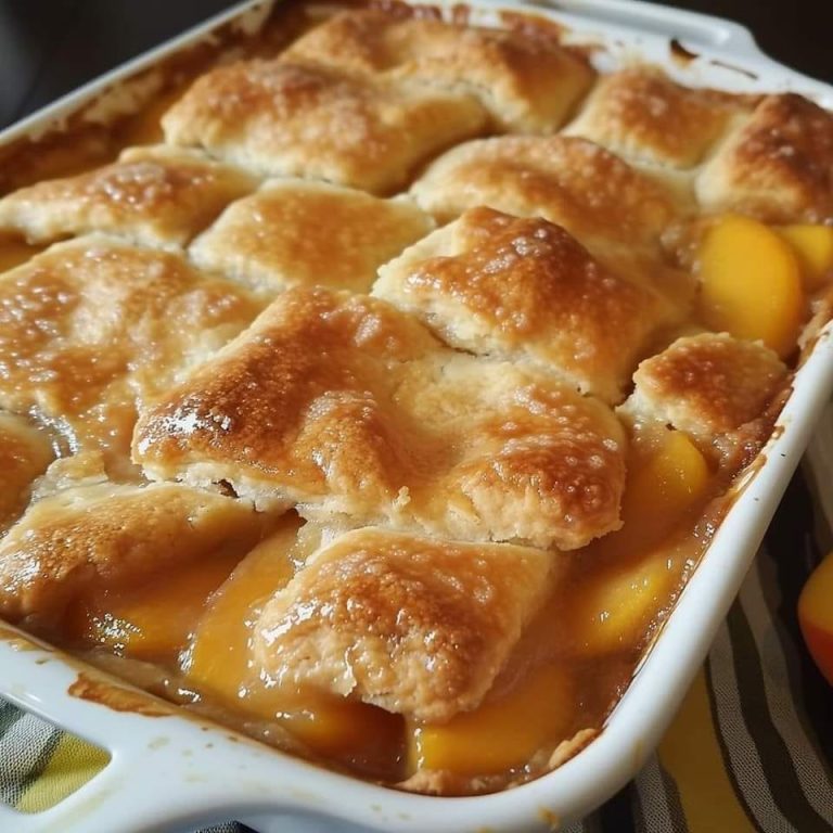 Triple Crust Peach Cobbler – Cheap Simple Recipes