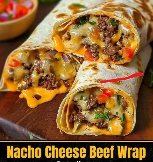 Nacho Cheese Beef Wrap – Cheap Simple Recipes
