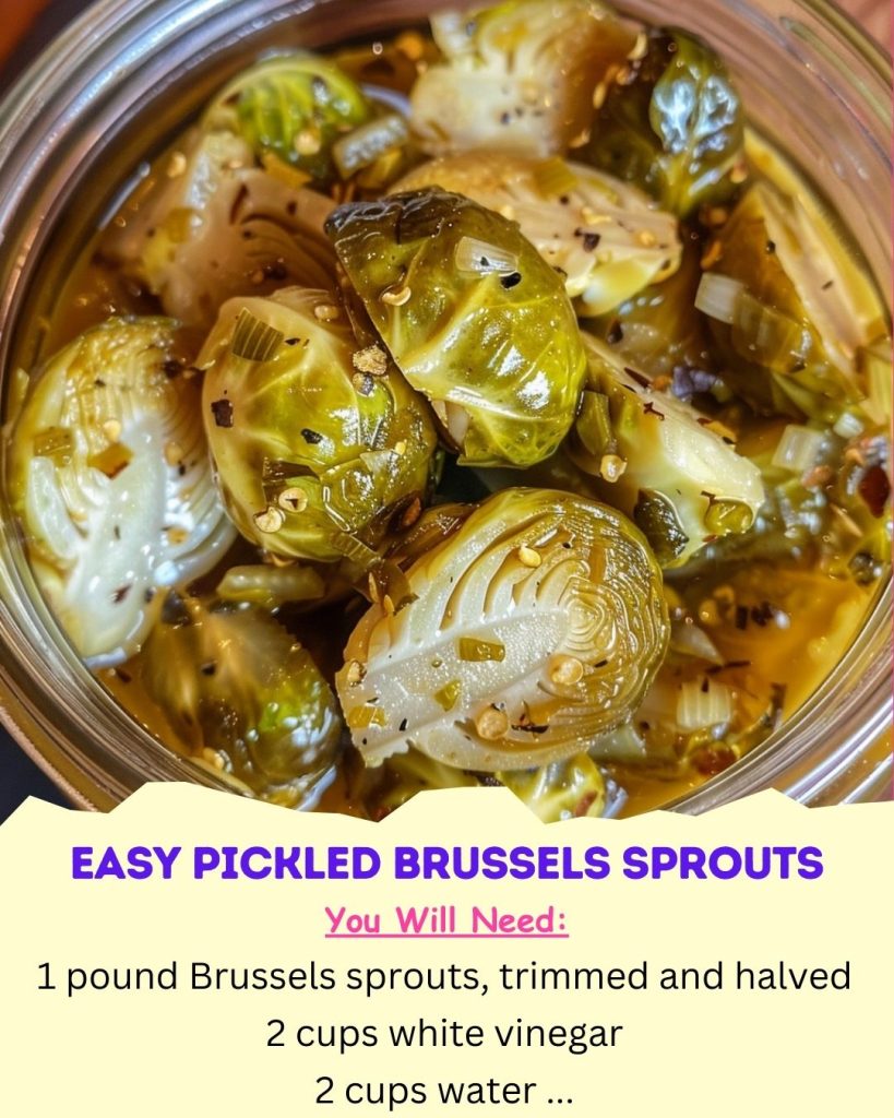 Easy Pickled Brussels Sprouts – Cheap Simple Recipes