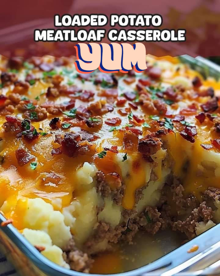 Loaded Potato Meatloaf Casserole – Cheap Simple Recipes