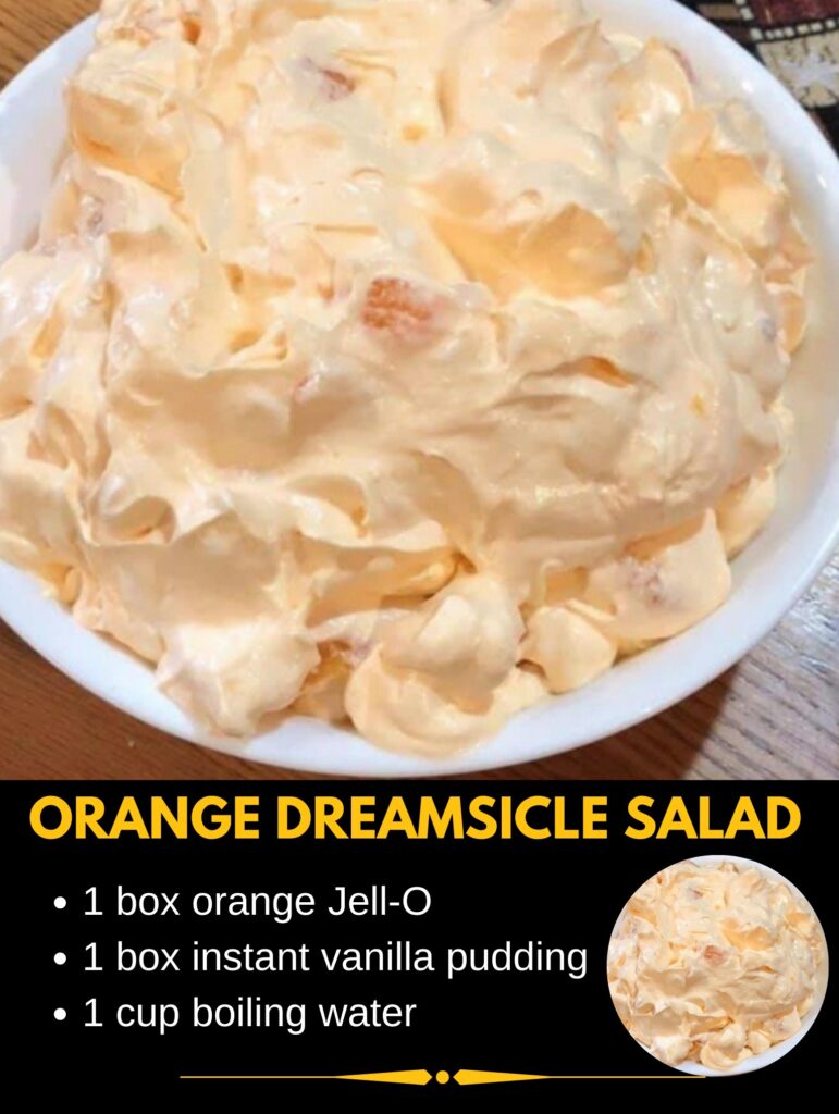 ORANGE DREAMSICLE SALAD – Cheap Simple Recipes