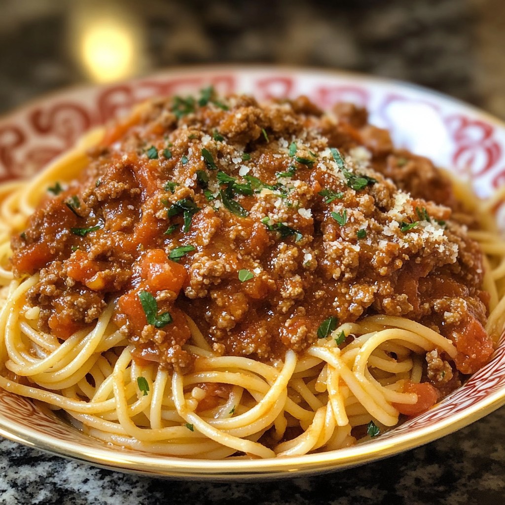 Spaghetti meat sauce – Cheap Simple Recipes