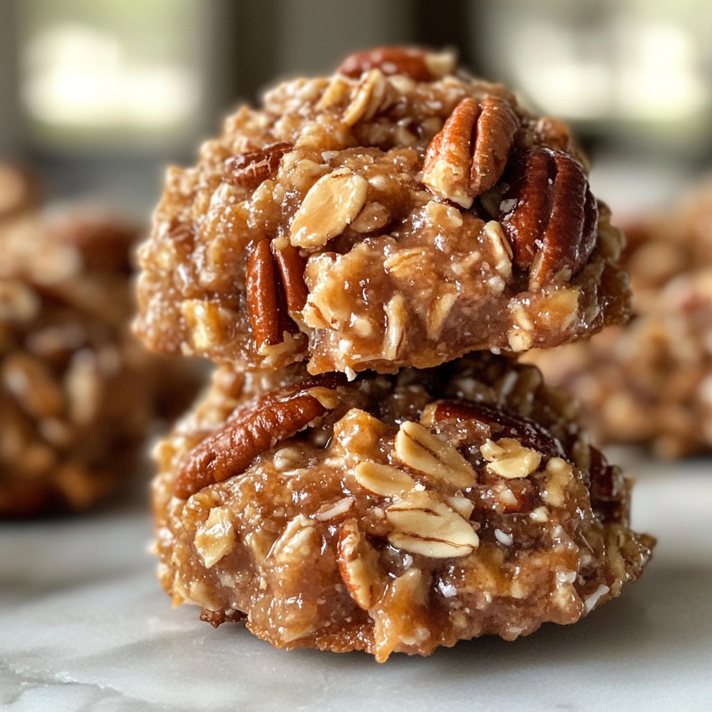 No-Bake Pecan Coconut Praline Cookies – Cheap Simple Recipes