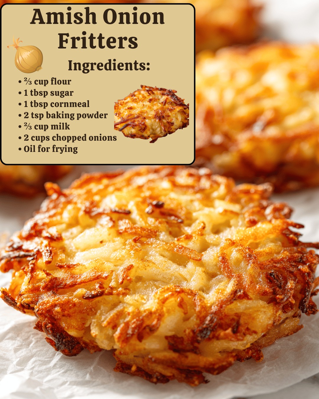 Amish Onion Fritters – Cheap Simple Recipes